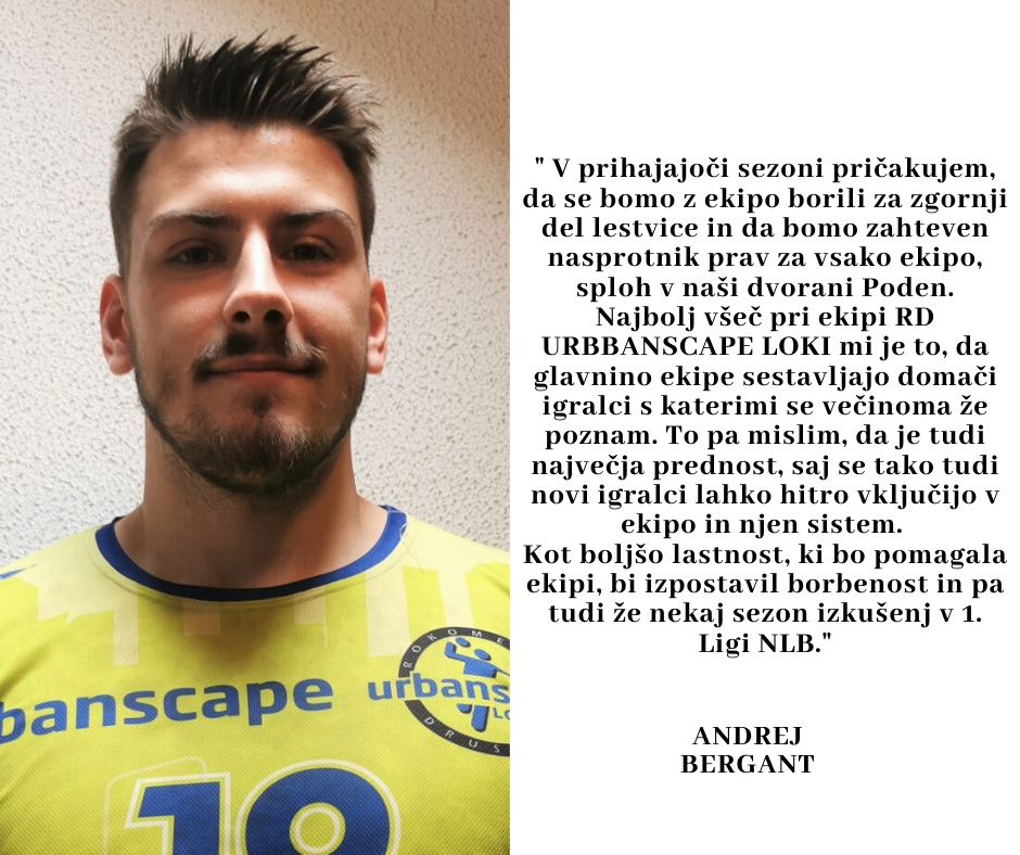 Vrača se Andrej Bergant - ROKOMET.net